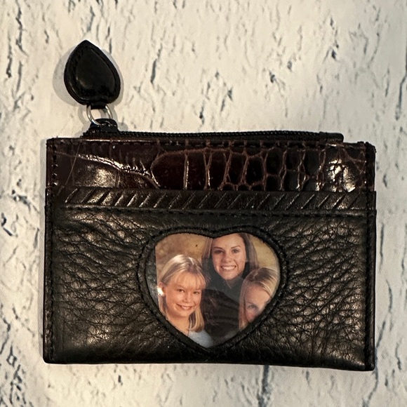 Brighton | Bags | Nwot Brighton Black And Brown Leather Wallet With ...